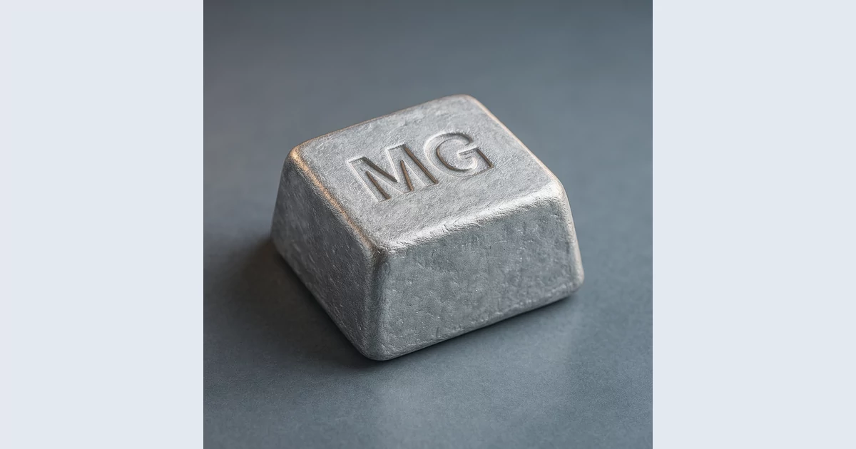 Magnesium price and chart: live rate in USD, EUR and GBP